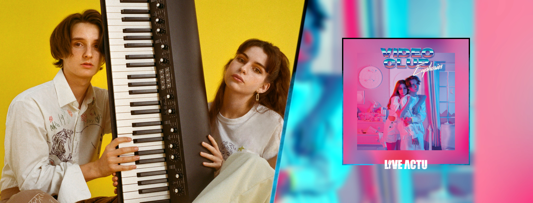 Chronique album • Videoclub : "Euphories" - LIVE ACTU