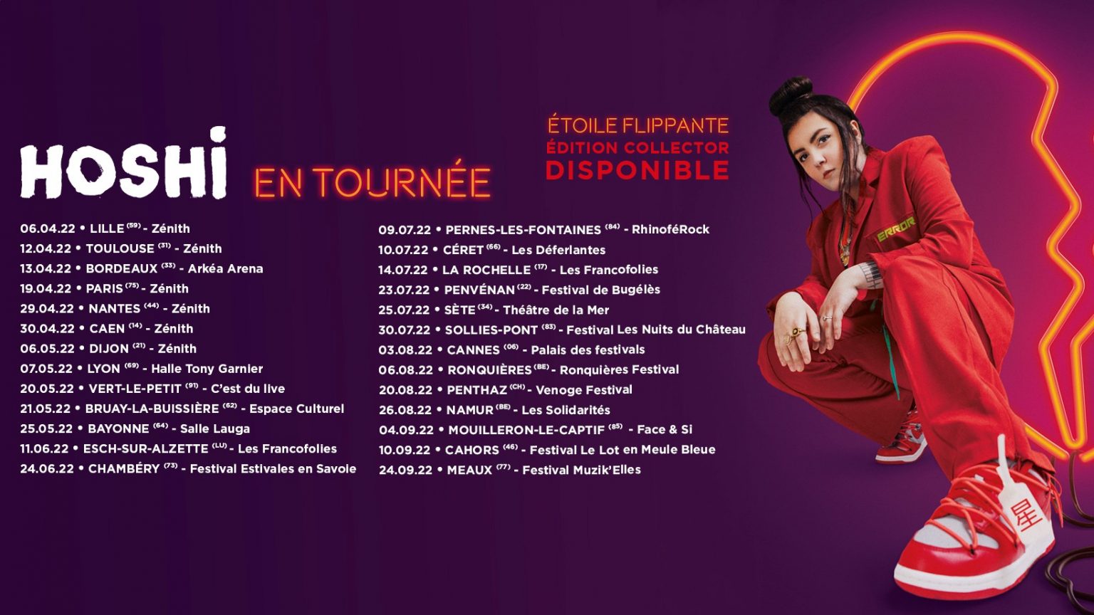 Hoshi choisit « Allez Là » en guise de nouveau single ! - LIVE ACTU